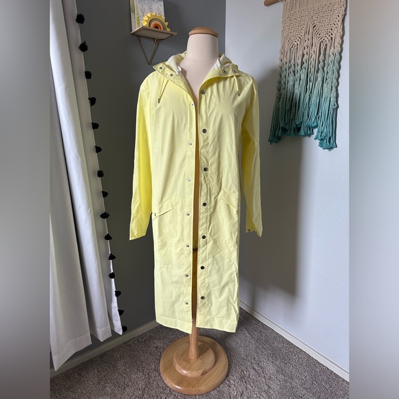 Rains | Jackets & Coats | Rains Longer Jacket Parka Straw Color ...
